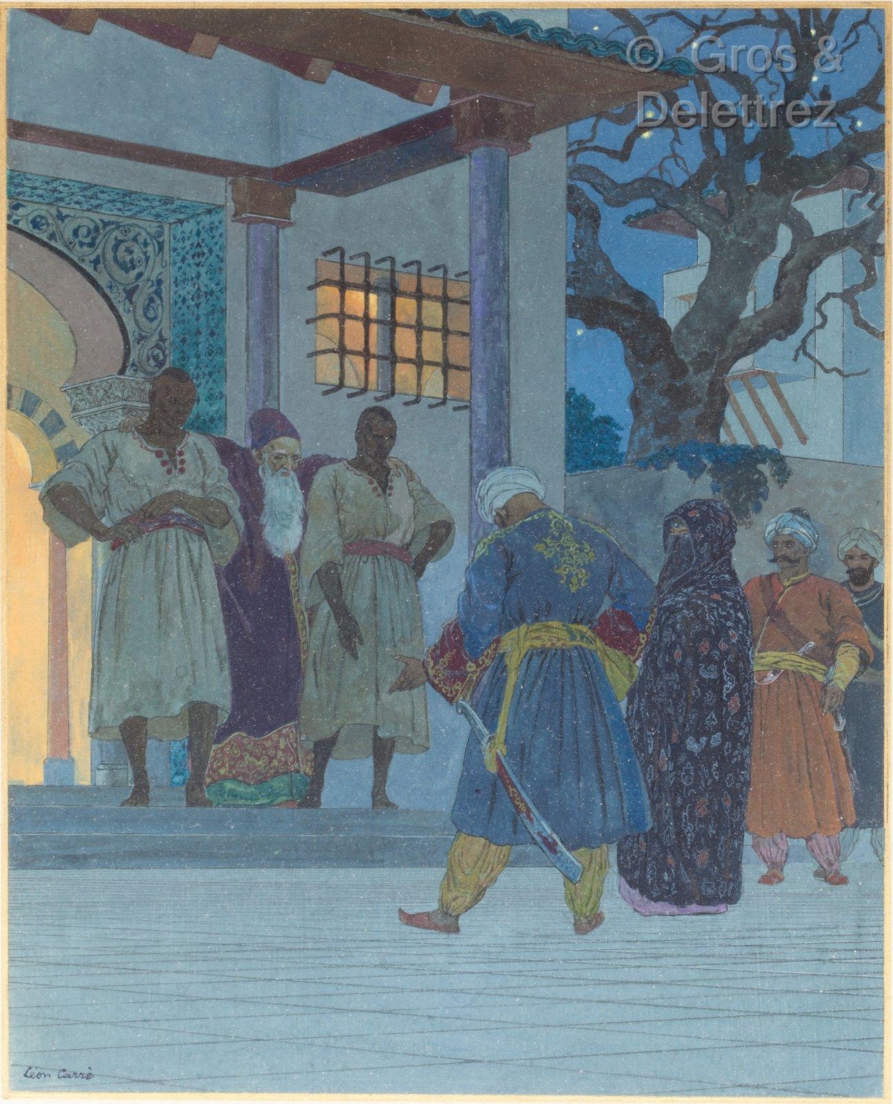 Léon Carré | History of Baibars and police captains | MutualArt