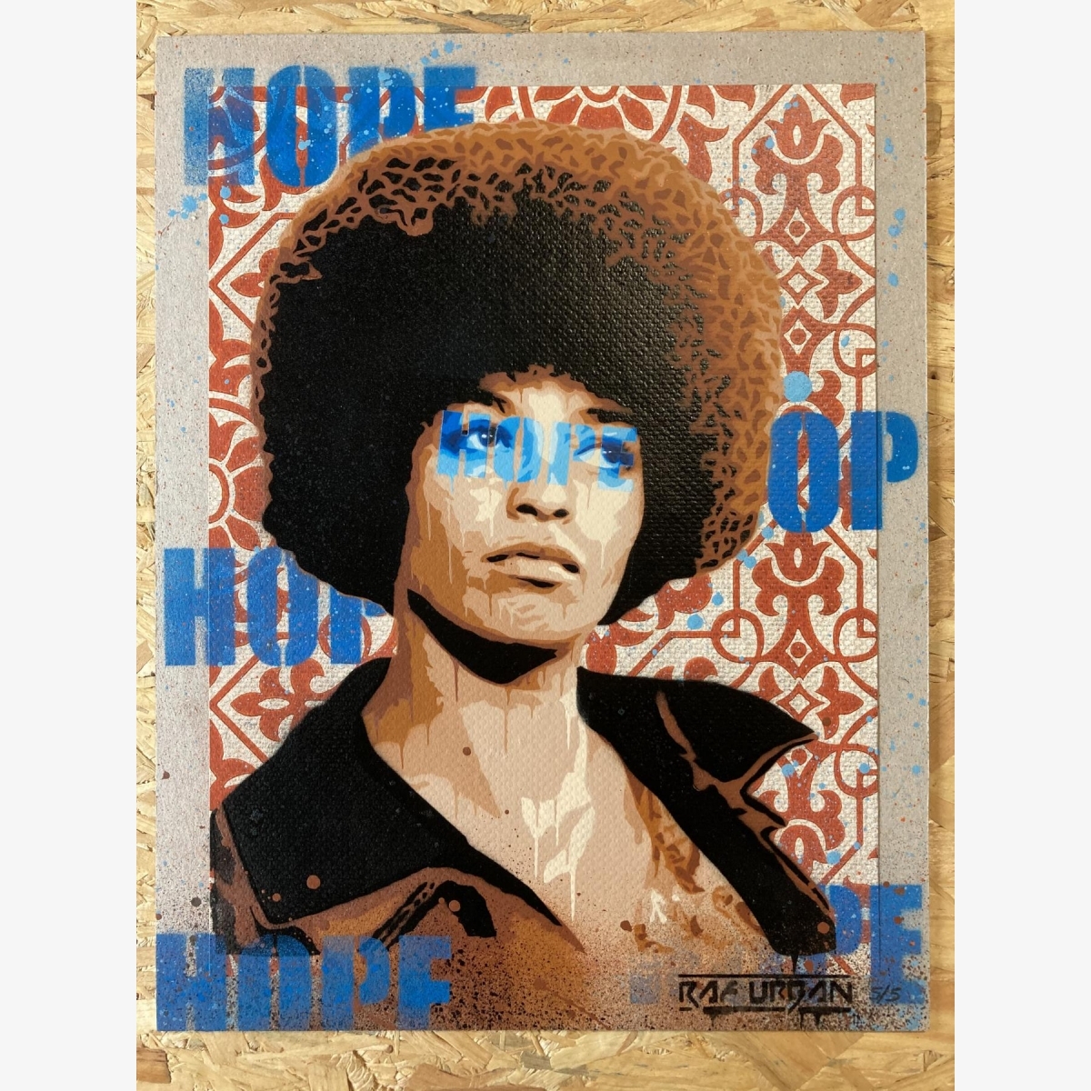 Raf Urban | Angela DAVIS (2020) | MutualArt