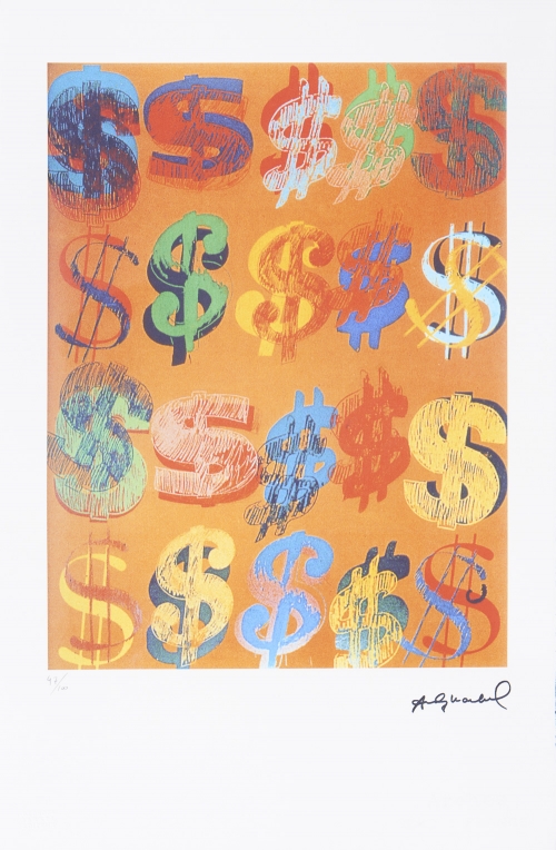 Andy Warhol | Dollar Signs (1982) | MutualArt