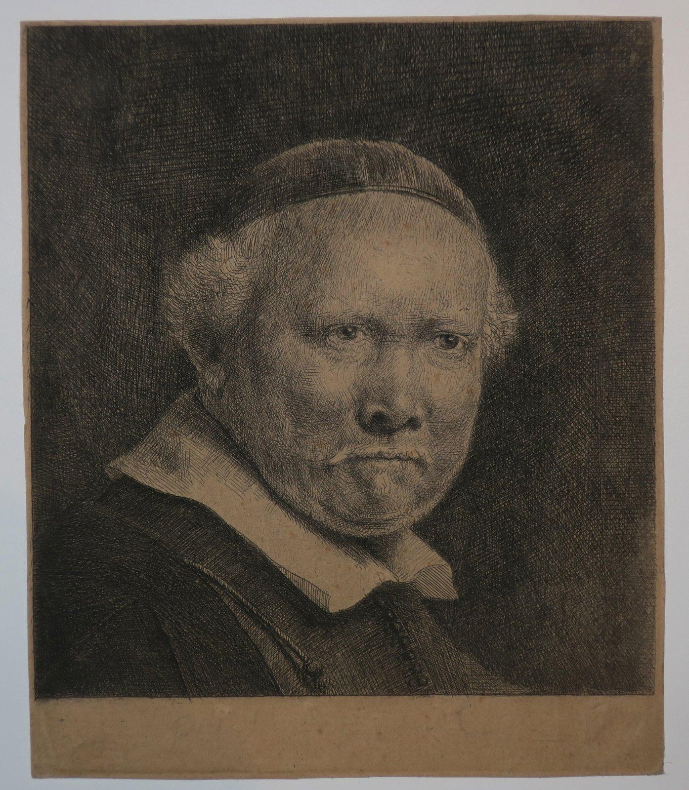 Self Portrait Rembrandt Van Rijn 1658