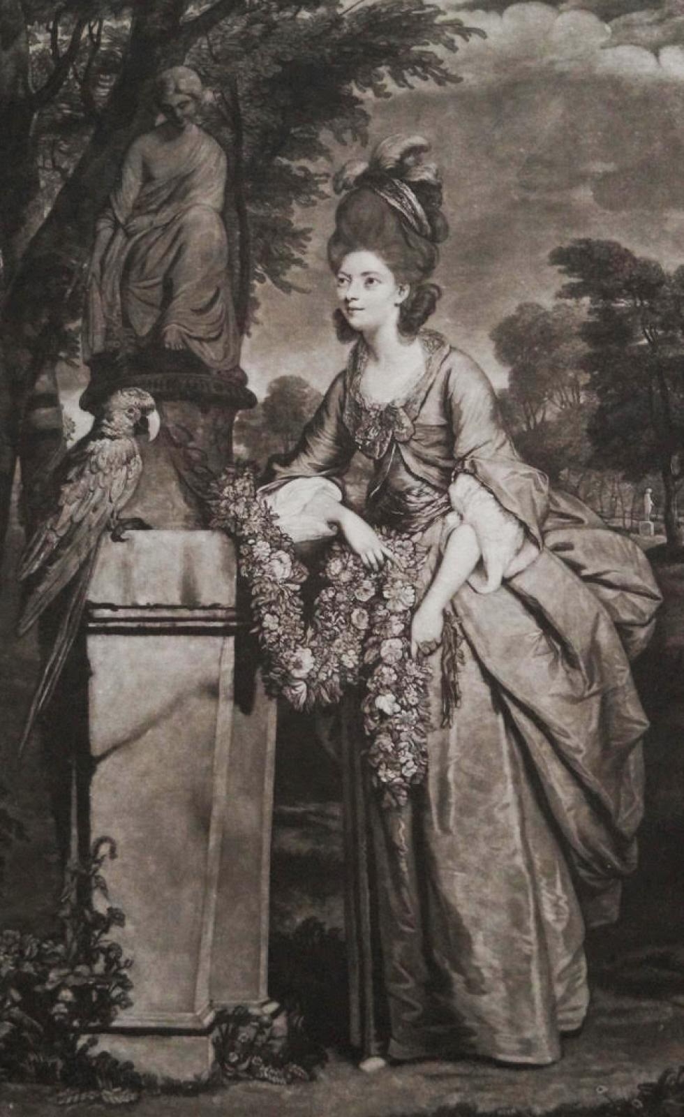 Sir Joshua Reynolds | Portrait of Elizabeth Countess of Derby (1780 ...