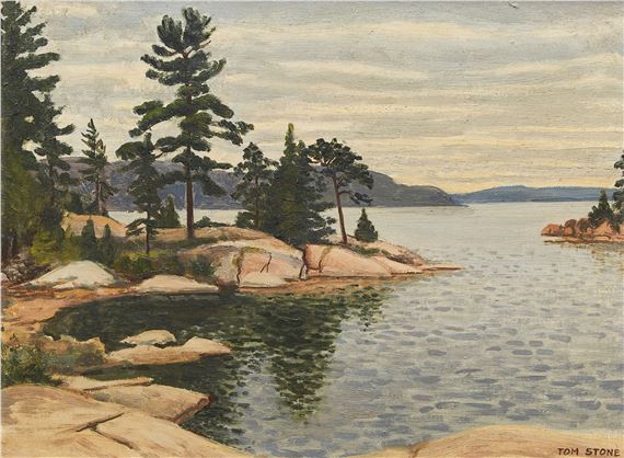Thomas Albert Stone | Summer at Lake Temiskaming | MutualArt