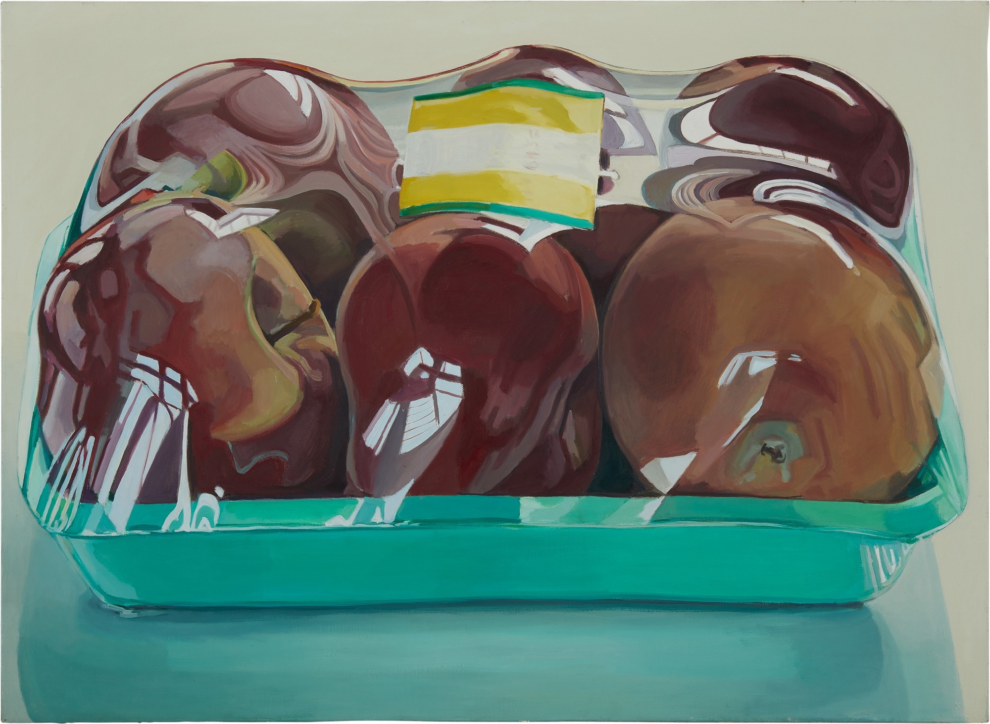 Janet Fish | Five Bertolli Bottles (1971) | MutualArt