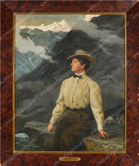 Louis Édouard Fournier | Portrait de la princesse Elim Demidoff, née ...