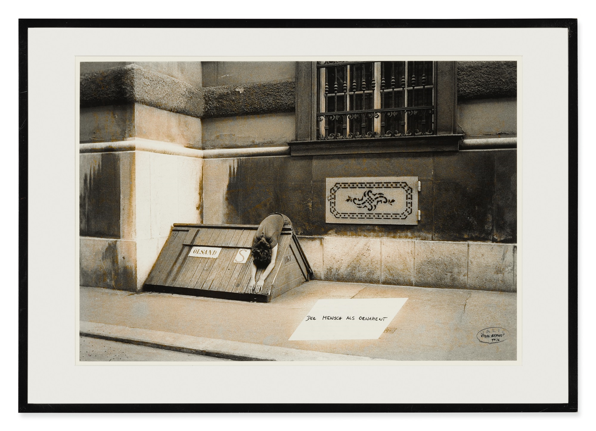 Valie Export | 'Der Mensch Als Ornament' (The Human as Ornament (from ...