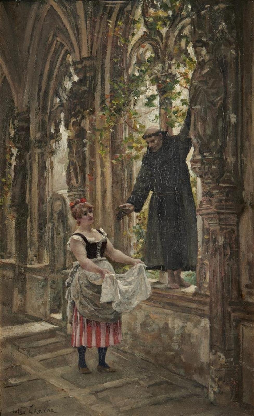 Jules-Arsène Garnier | The harvester monk | MutualArt
