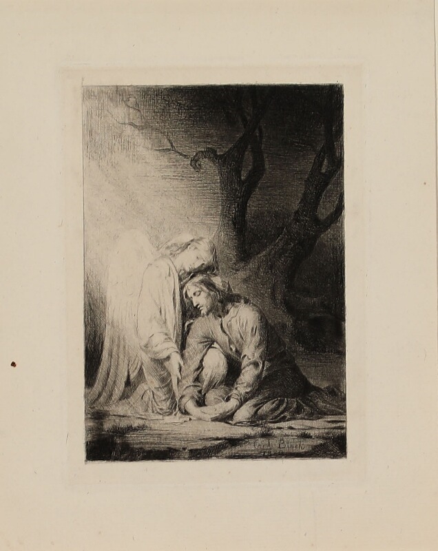 Carl Bloch | Christ in the Garden of Gethsemane (1880) | MutualArt