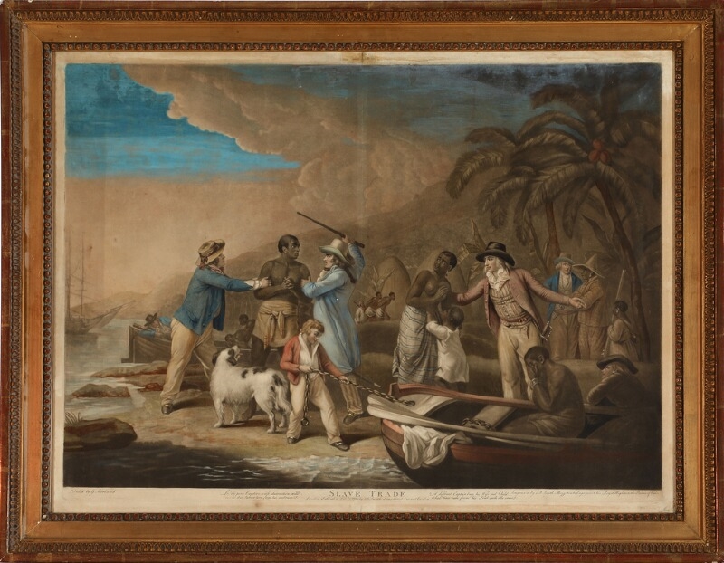 John Raphael Smith | “Slave trade” and “African hospitality” (1791 ...