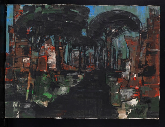 Max Kaus | Via Appia antica Rom (1959) | MutualArt