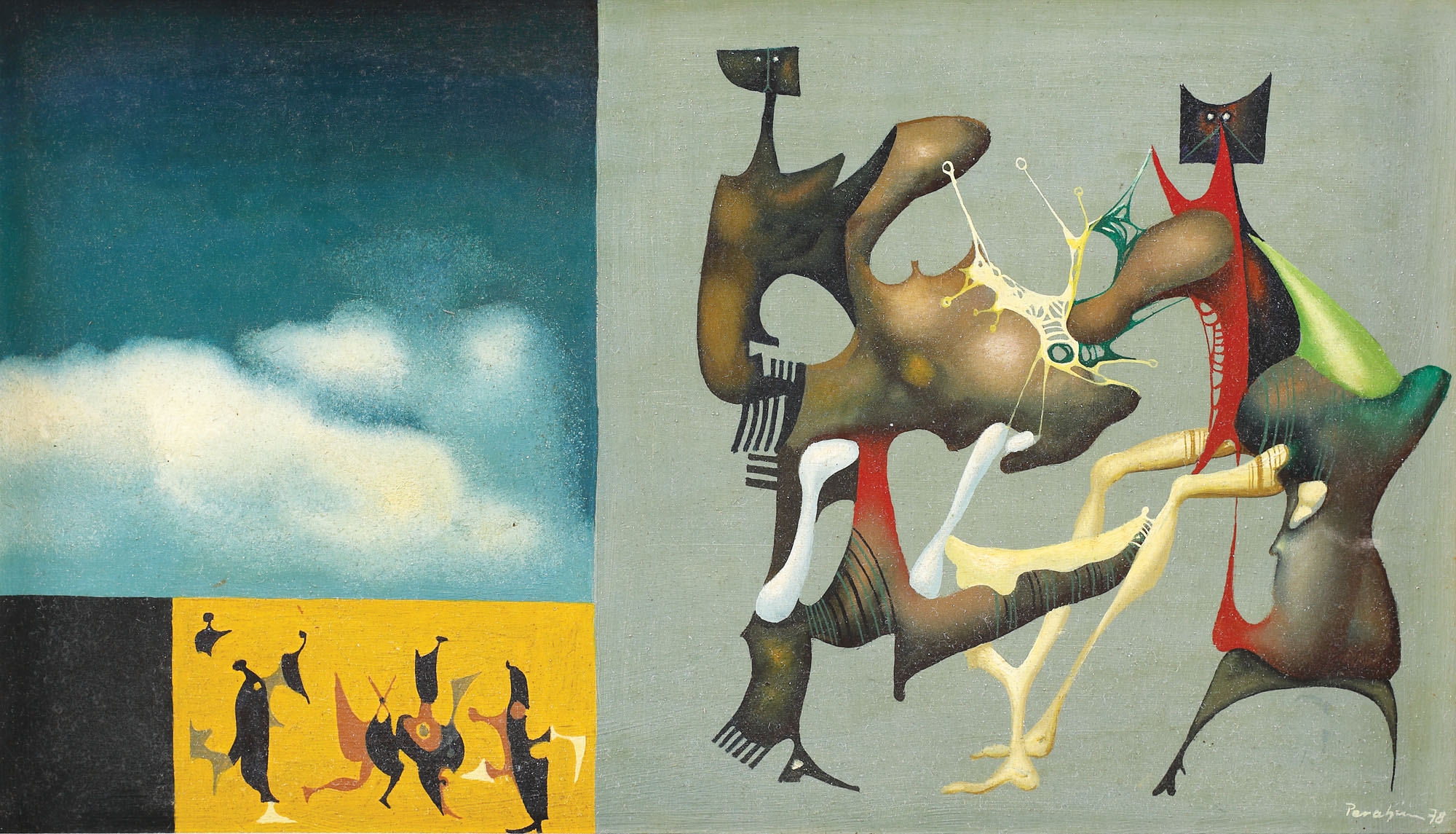 Jules Perahim | Simultaneous Actions (1978) | MutualArt