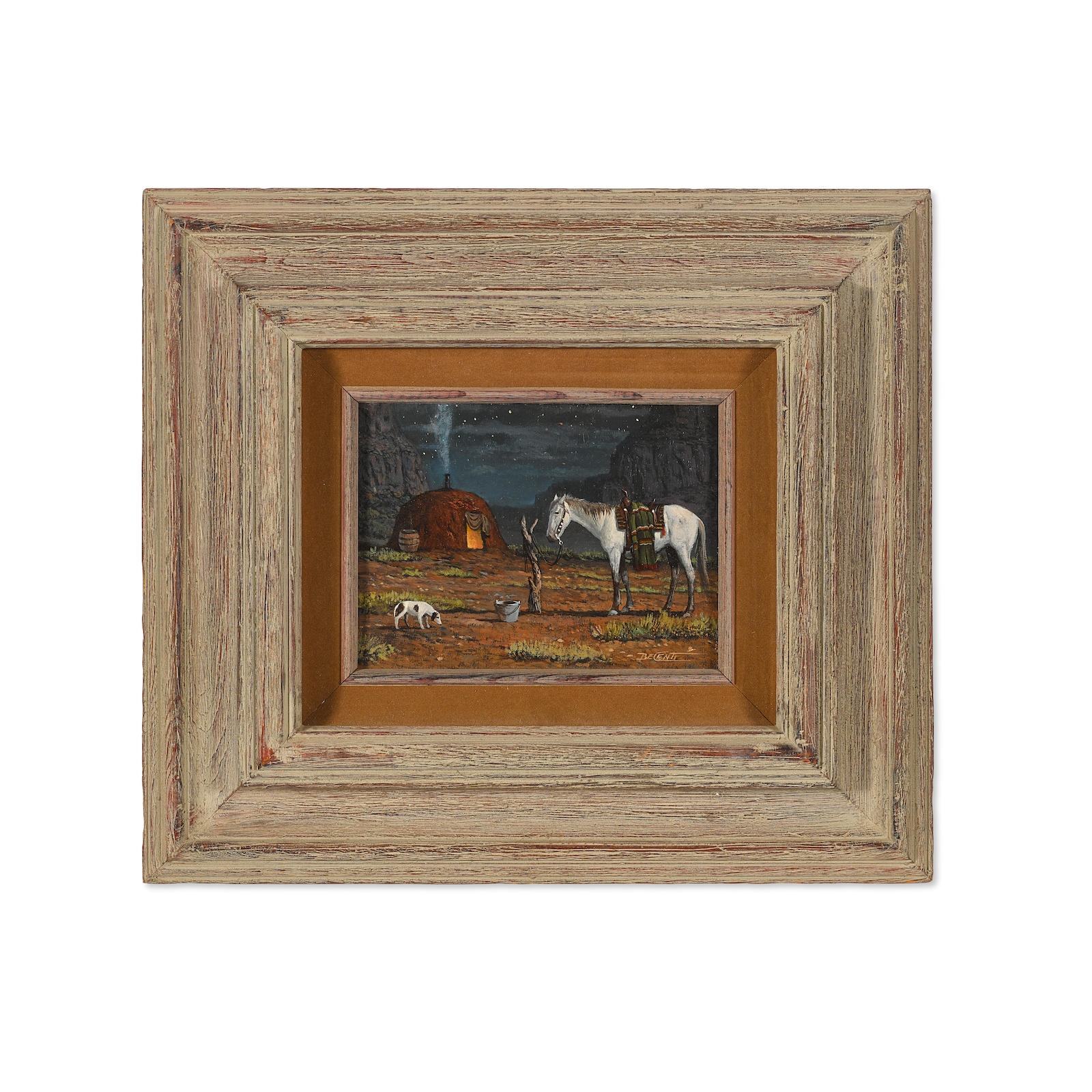 Robert Becenti | A Winter's Journey (1979) | MutualArt