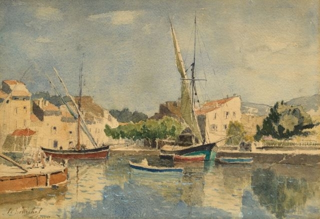 Gustave-Edouard Le Senechal de Kerdréoret | Le port de Cassis | MutualArt