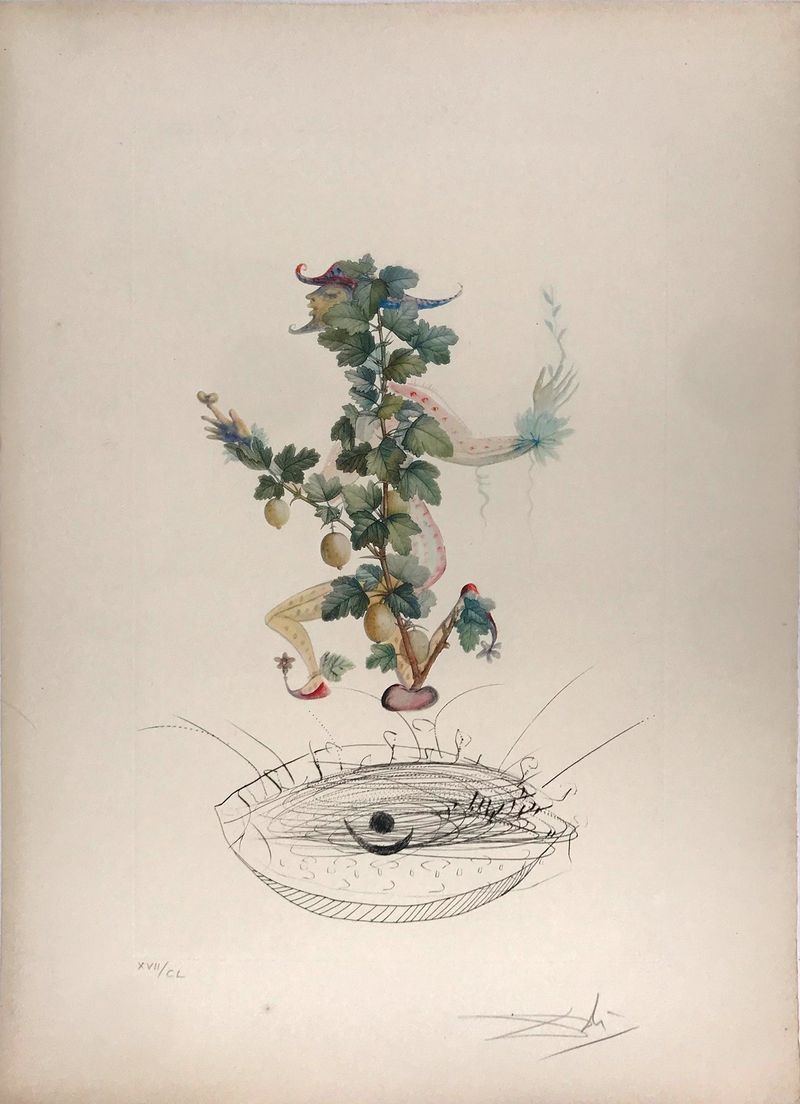 Salvador Dalí | Flordali II: La Rose Papillon (1981) | MutualArt