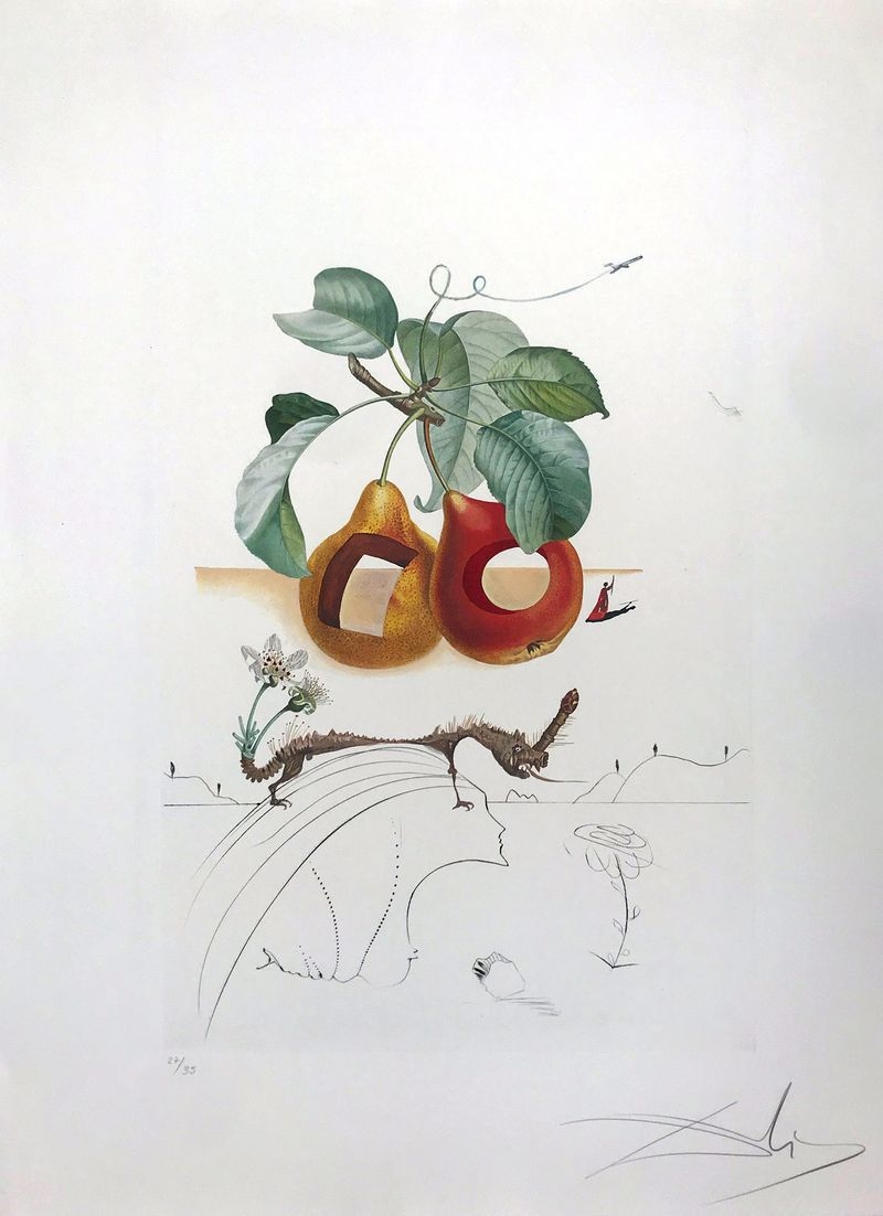 Salvador Dalí | Flordali II: La Rose Papillon (1981) | MutualArt