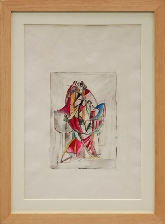 Mirko Basaldella | Crucifixion (1947) | MutualArt