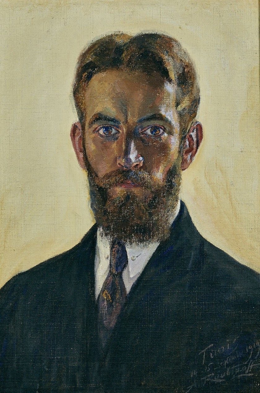 Alexandre Roubtzoff | Autoportrait (1919) | MutualArt