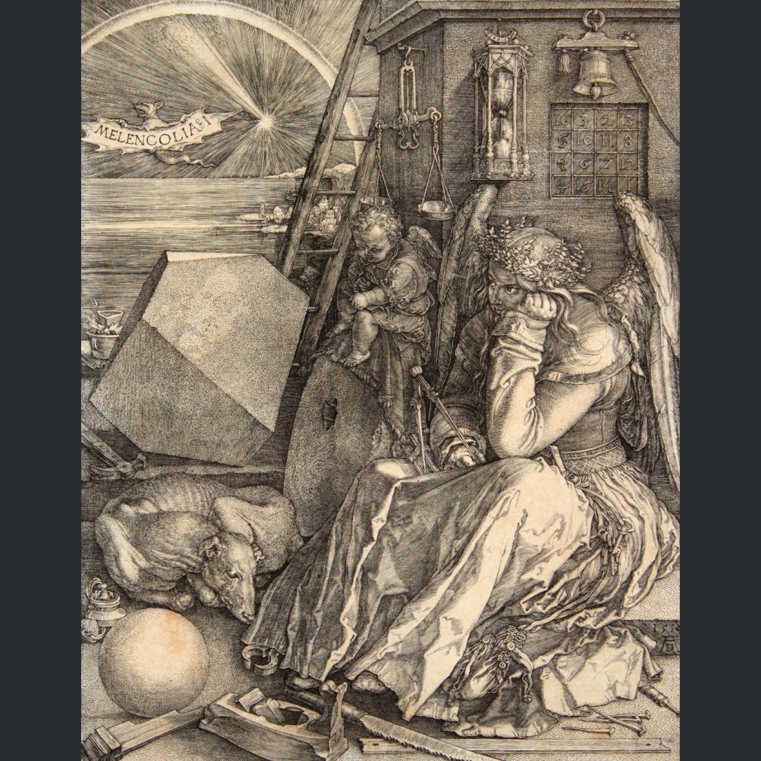 Albrecht Dürer | Melencolia I (1514) | MutualArt