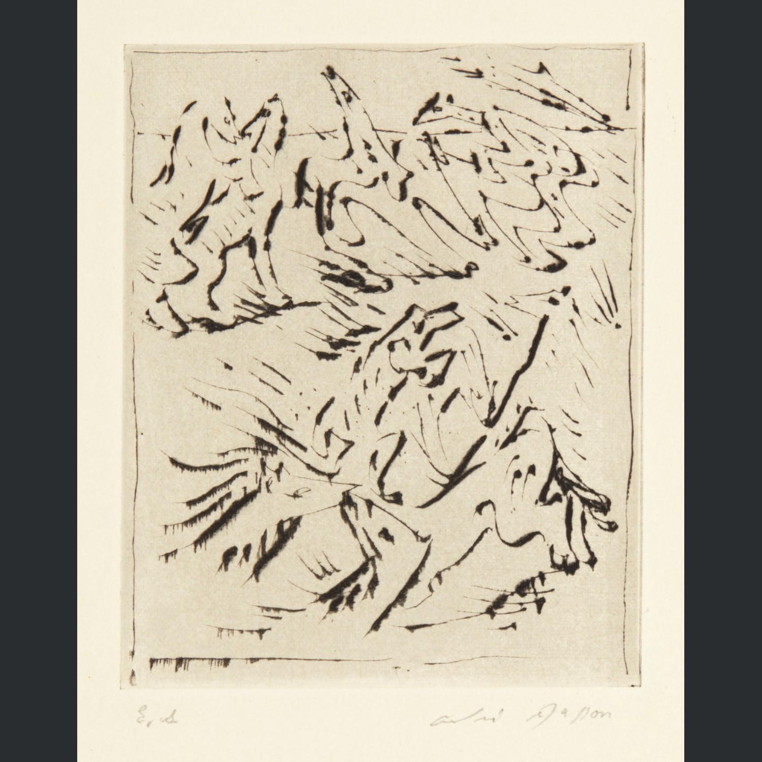 André Masson | Three Works: L’Anus Solaire. Coït animal; L’Anus Solaire ...