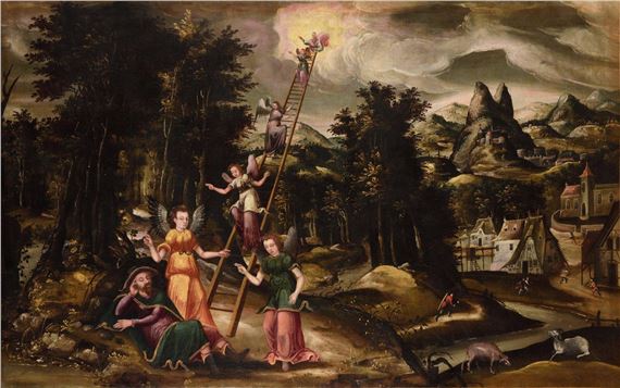 Flemish School 17th Century | Jacob's ladder | MutualArt