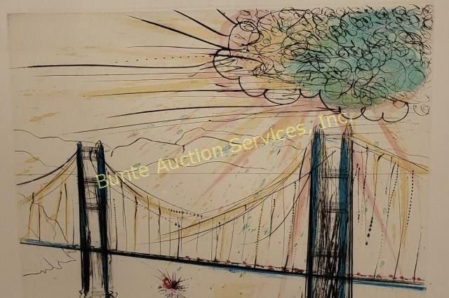 Salvador Dalí | Golden Gate Bridge | MutualArt