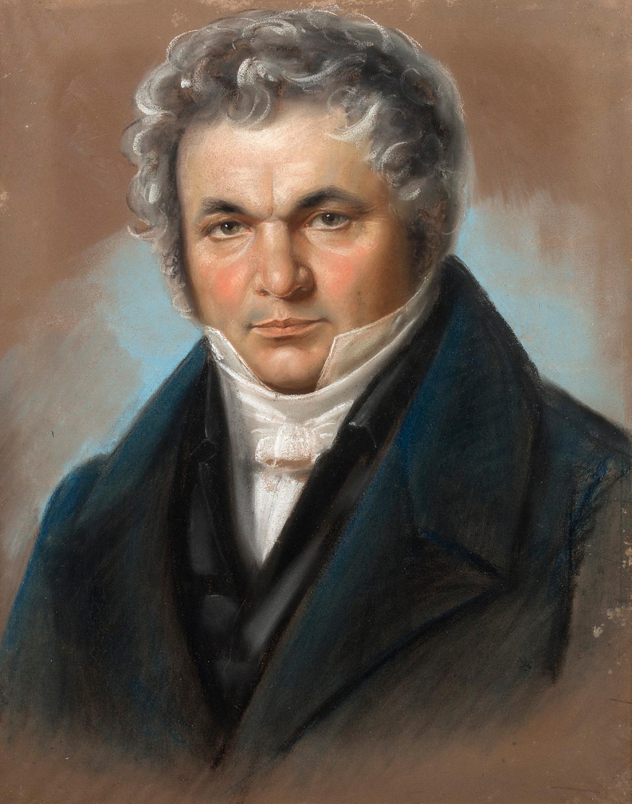 Austrian School, 19th Century | Portrait of Ludwig von Beethoven (1820 ...