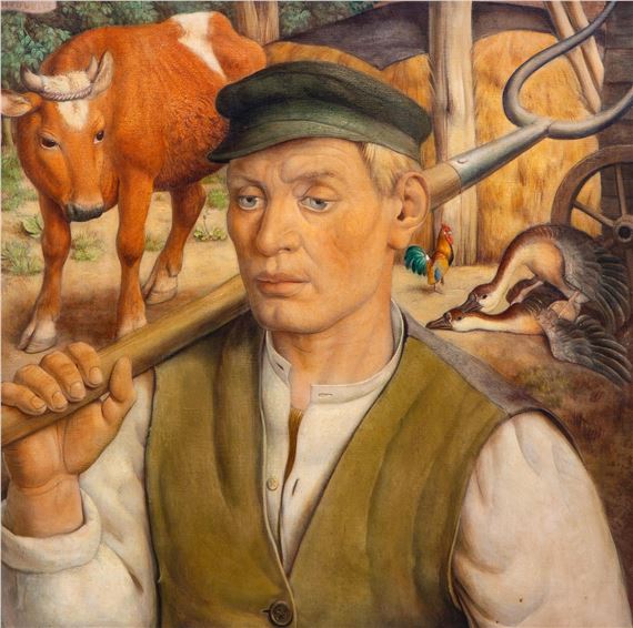 Henri van de Velde | Self portrait (1930) | MutualArt