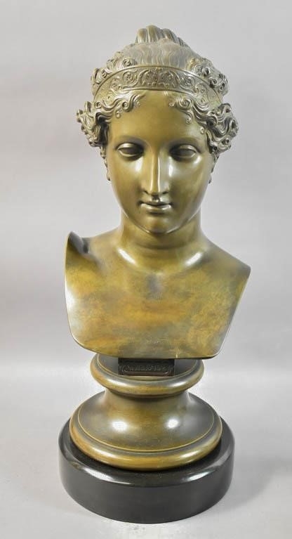Antonio Canova | Bust of Hebe | MutualArt