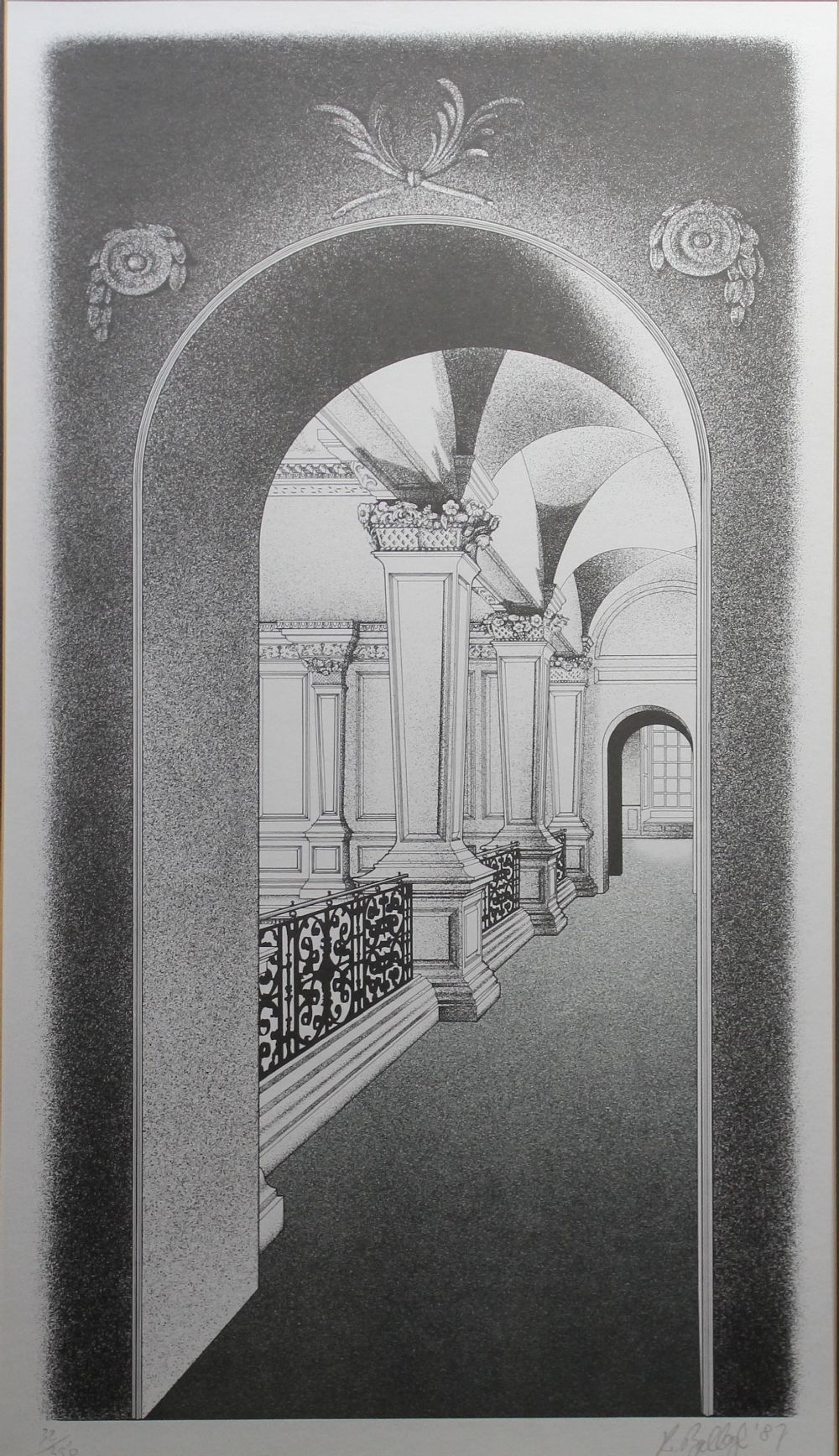 Robert Ballagh | CASTLETOWN HOUSE, CO KILDARE (1987) | MutualArt