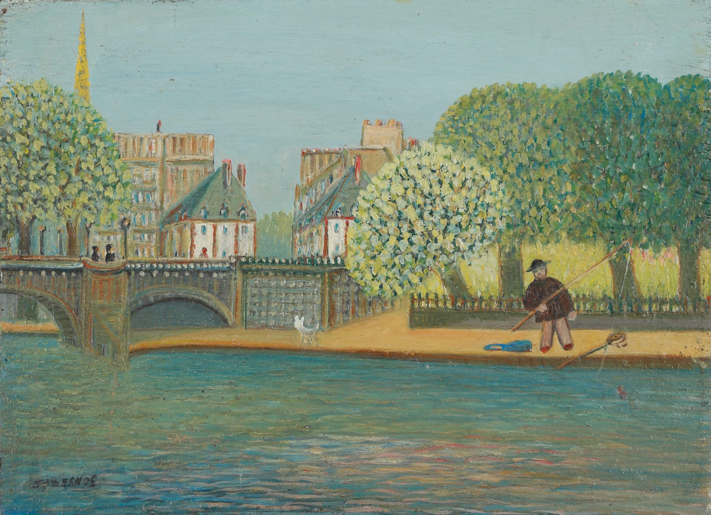 Ferdinand Desnos | La Seine au Pont-Neuf | MutualArt