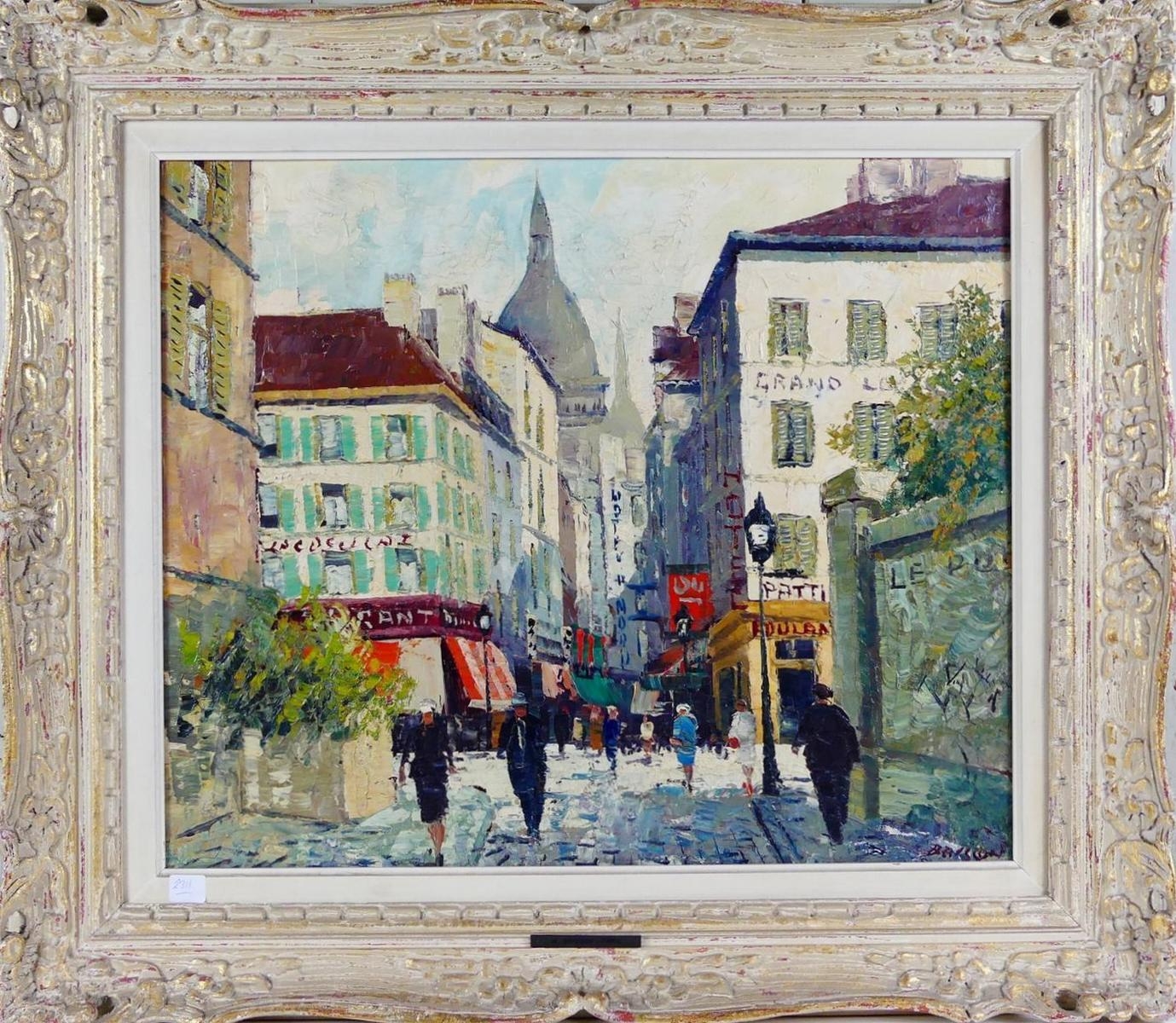 Marcel Brisson | Paris Street Scene | MutualArt