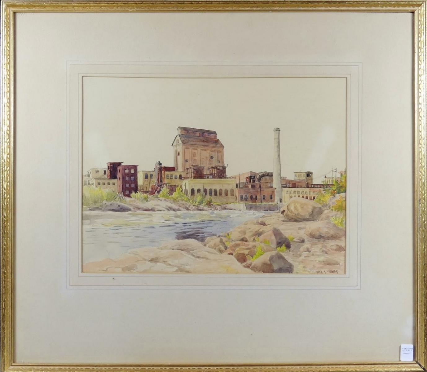 Alex R. Straker | Untitled: Industrial Buildings | MutualArt