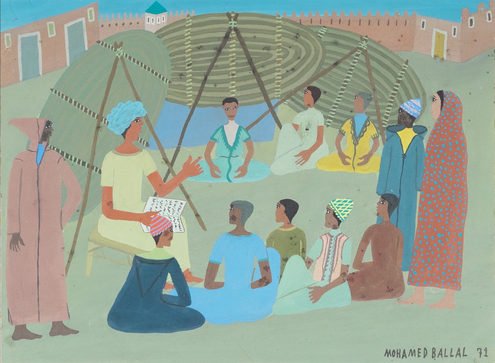 Mohamed Ben Allal | LES ACROBATES | MutualArt