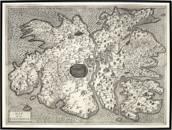 Grayson Perry | Map of an Englishman (2004) | MutualArt