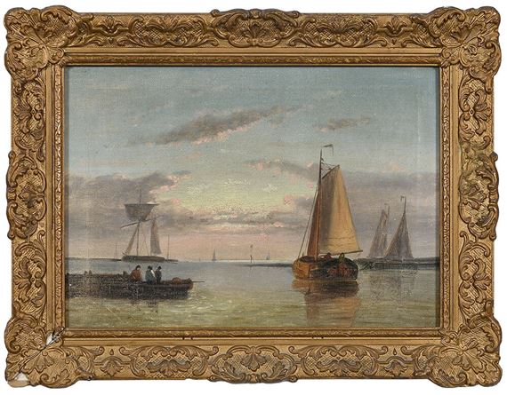 John Thomson of Duddingston | Riverscape with Bridge and Tower | MutualArt