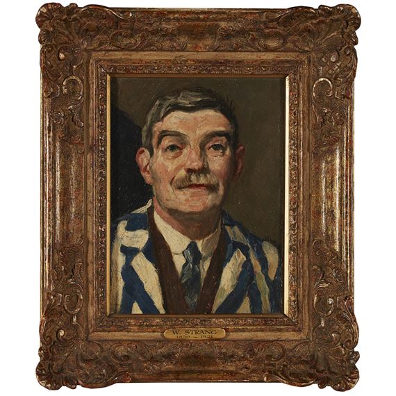 William Strang | SELF-PORTRAIT - 1914 (1914) | MutualArt