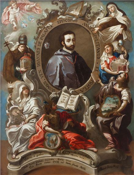 Manuel Serna | Retrato del obispo Juan de Palafox y Mendoza (1600-1659 ...