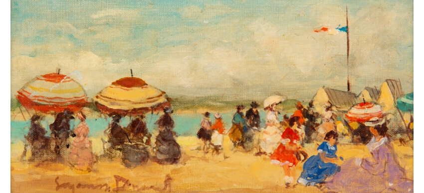 Suzanne Demarest | Beach scene | MutualArt