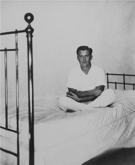 George Platt Lynes | Portrait Of Man In Chair | MutualArt