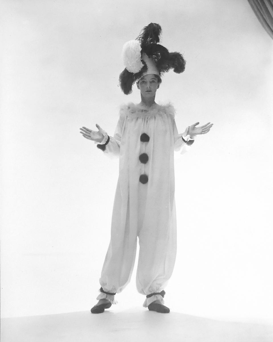 George Platt Lynes | Portrait Of Margaret French As Harlequin | MutualArt