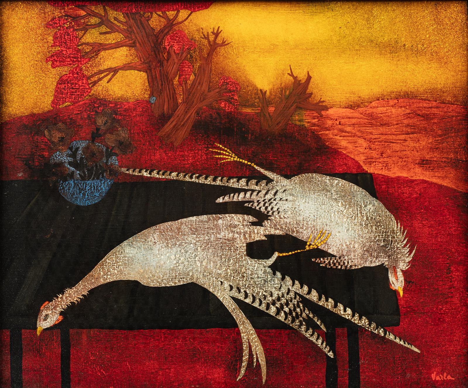 Felix Varla | Les pintades | MutualArt