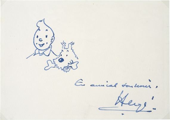 Hergé | Tintin et Milou | MutualArt
