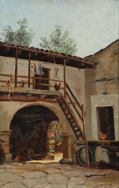 Louise Bonfils | Farmhouse exterior and Harbour view from Rødvig ...