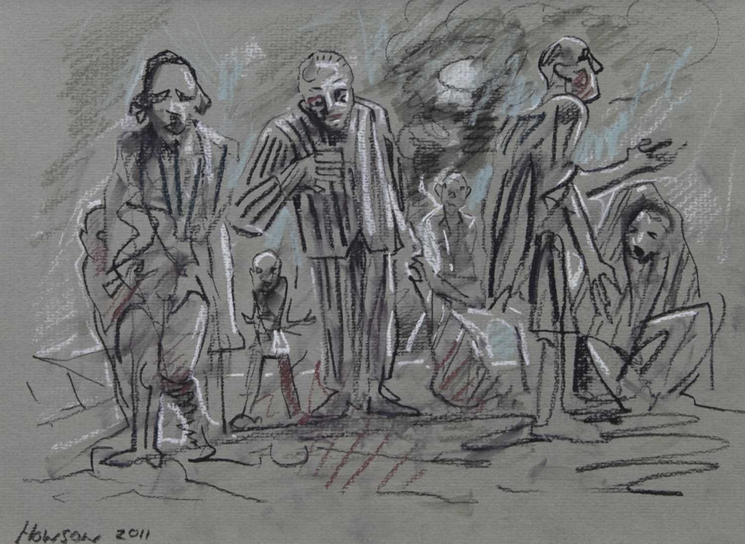 Peter Howson Obe | STUDY FOR PRISONERS OF WAR (2011) | MutualArt