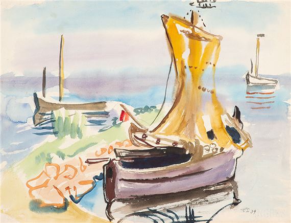 Gabriele Stock-Schmilinsky | Am Haffstrand (1939) | MutualArt