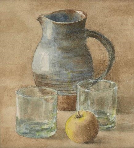 Winifred Murray | Jug and Two Glasses | MutualArt