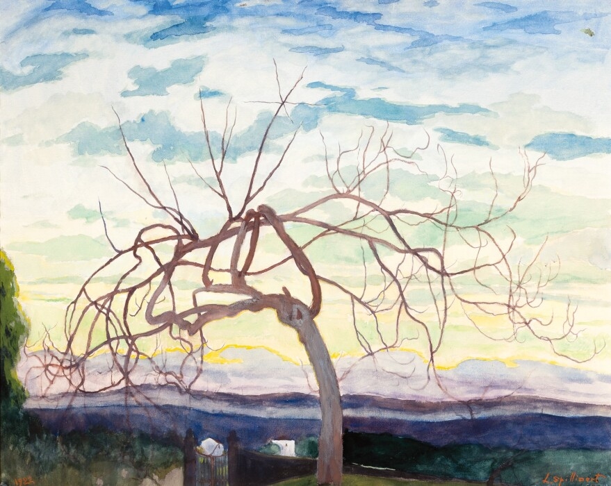 Léon Spilliaert | Trees (1919) | MutualArt