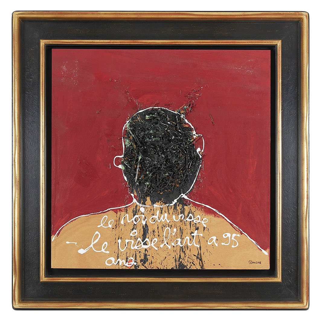 Ben Vautier | Autoportrait, Le roi du visse, le visse l art à 95 ans ...