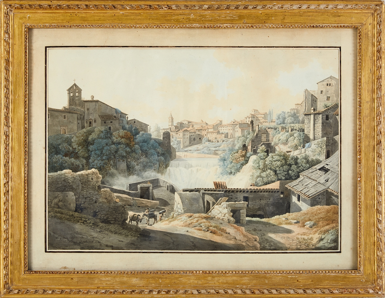 Peter Birmann | La Grande Cascatelle à Tivoli (1786) | MutualArt