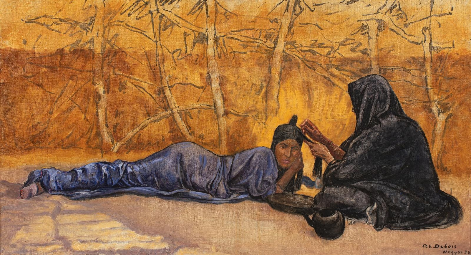 Paul Elie Dubois | Vue de la terrasse de la villa Abd-El-Tif, Alger | MutualArt