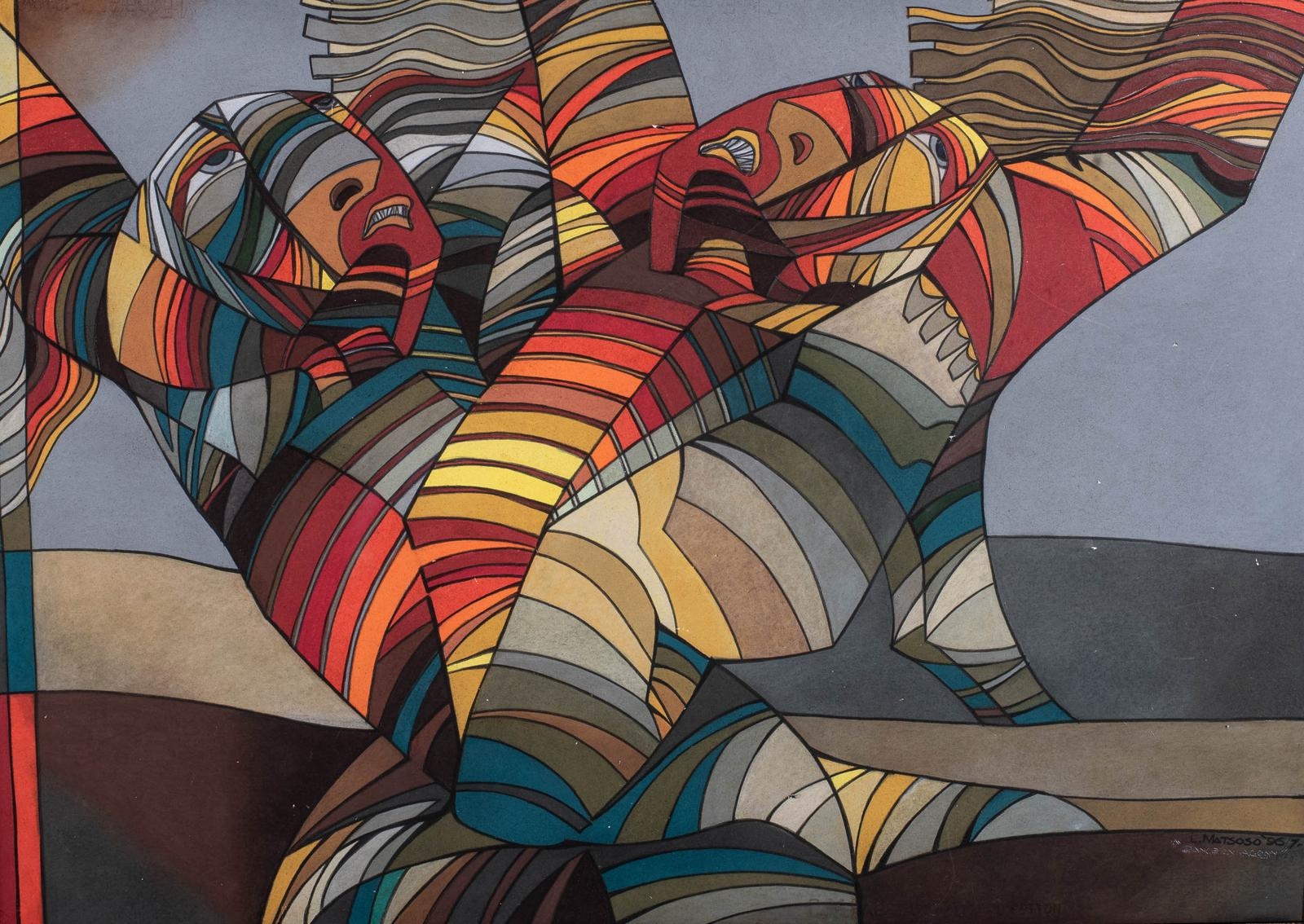 Leonard Tshehla Mohapi Matsoso | DANCE IN AGONY (1996) | MutualArt